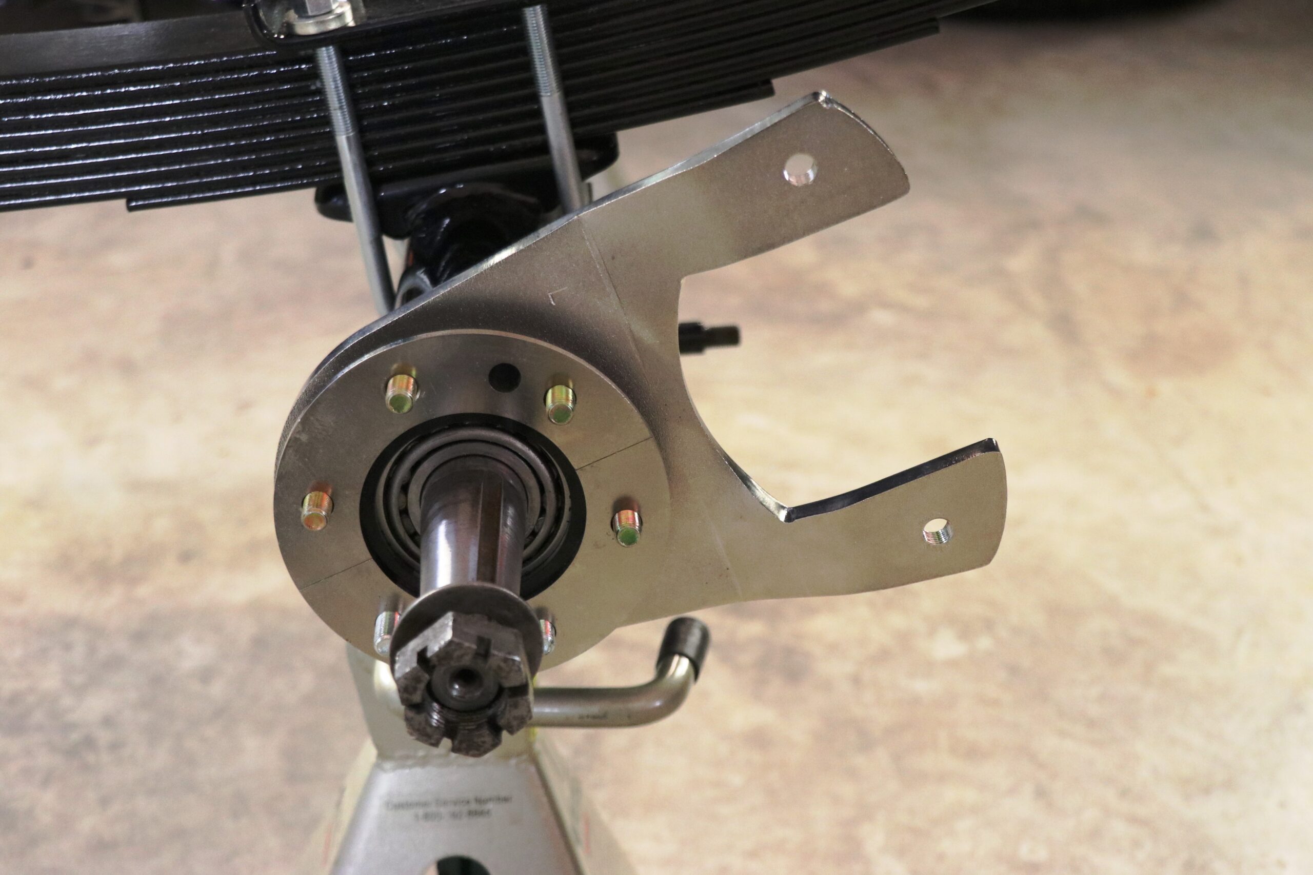 How to install a Willys era flat fender disc brake conversion
